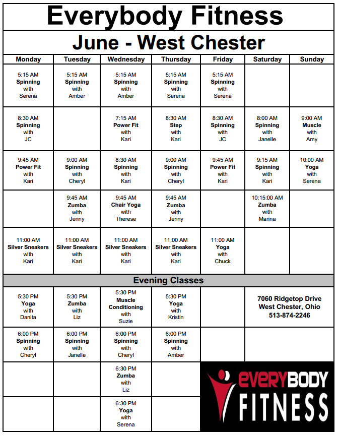 EveryBody Fitness | West Chester Gym - FREE 30-Day Pass - 937-874-2246